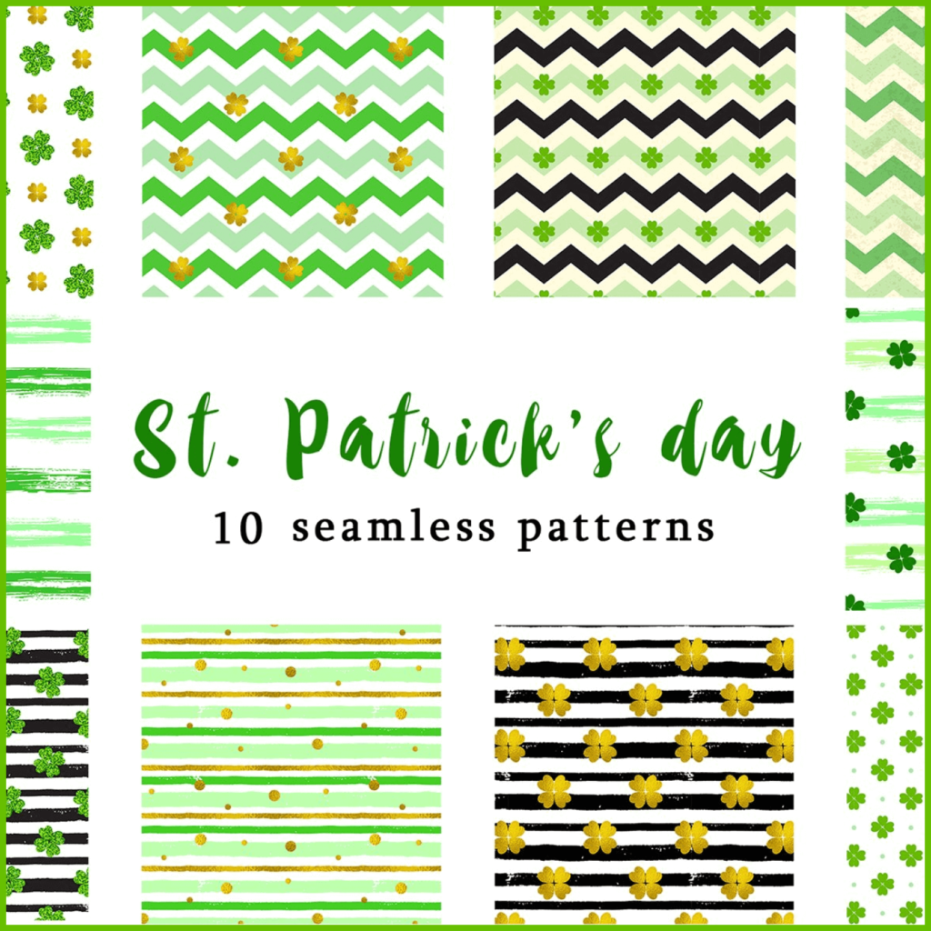 Patterns for St. Patrick's Day – MasterBundles