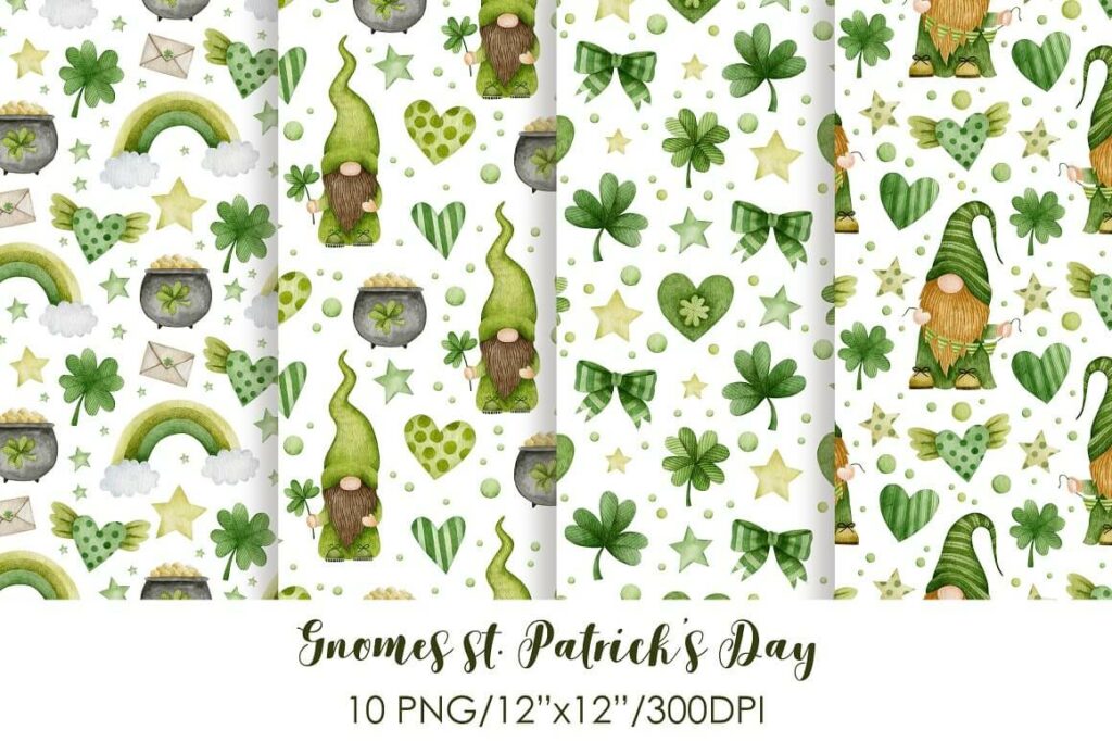 Gnomes St. Patrick's Day Collection – MasterBundles