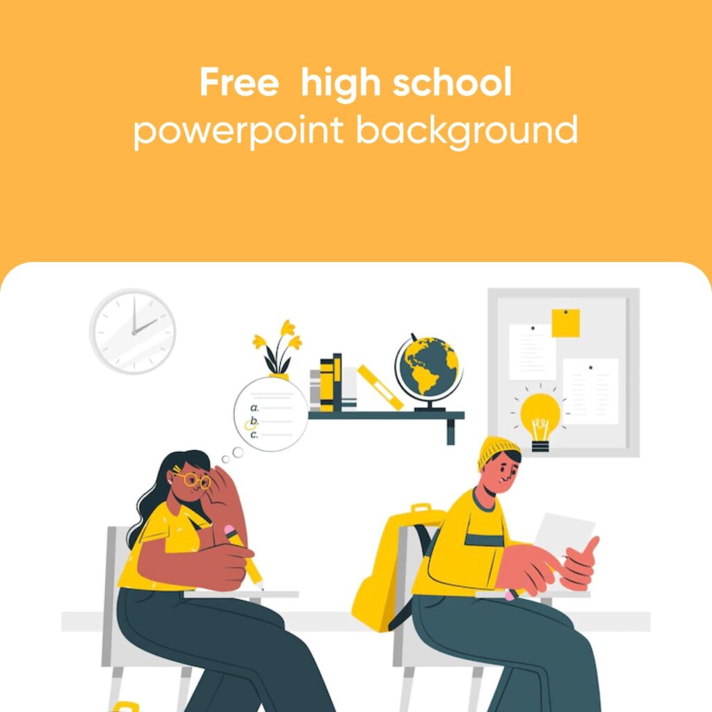 Free High School Powerpoint Background – MasterBundles
