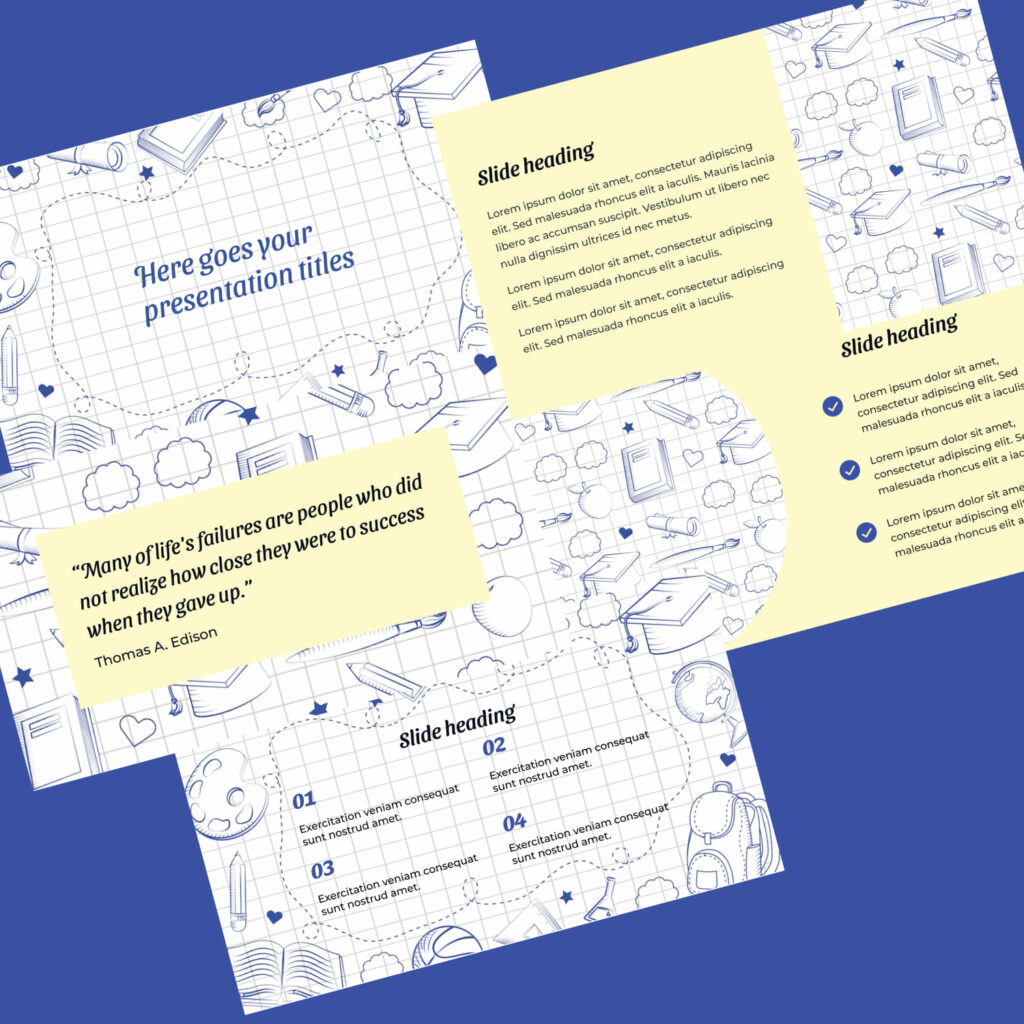 Free Elementary School Powerpoint Background for Kids – MasterBundles