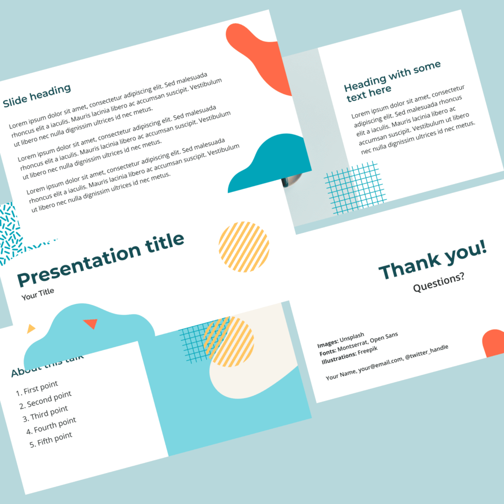 Free Pastel Cute Powerpoint Background – MasterBundles