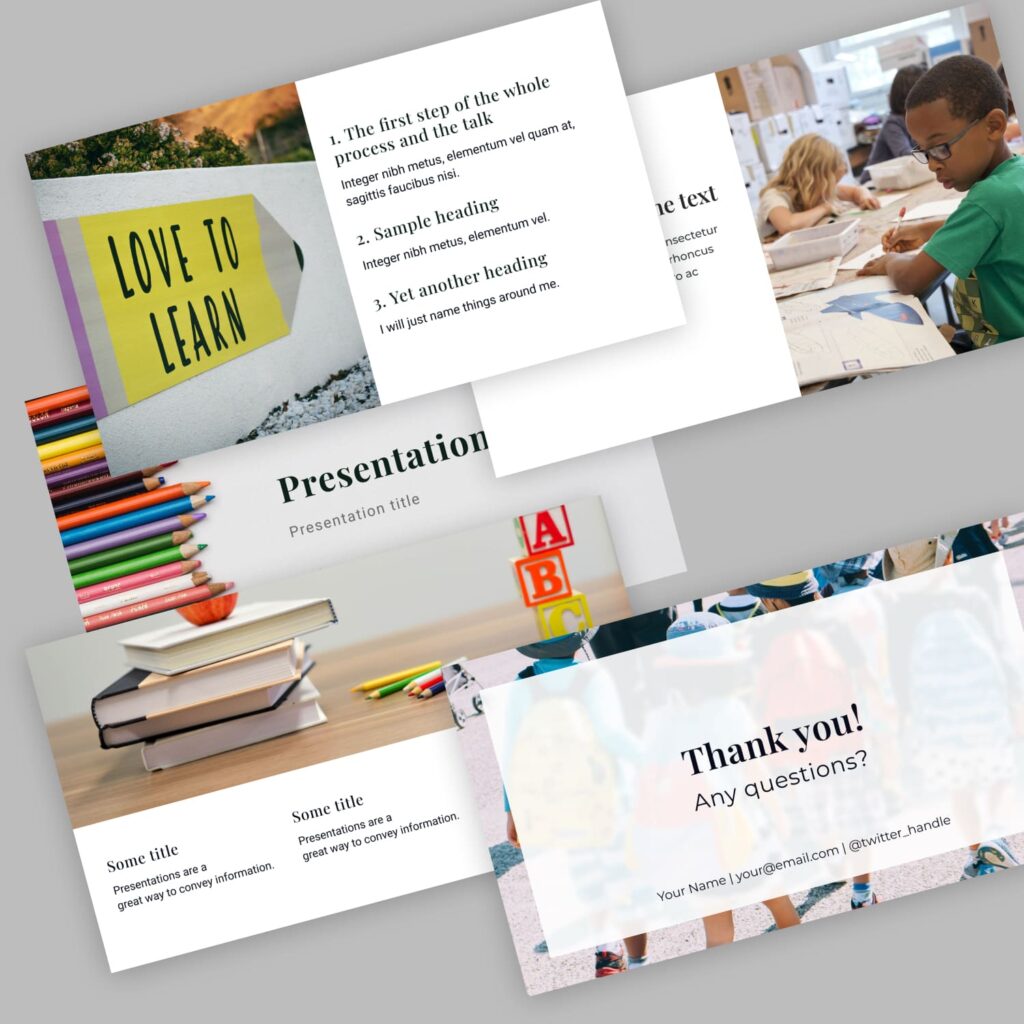 Free School Powerpoint Background – MasterBundles