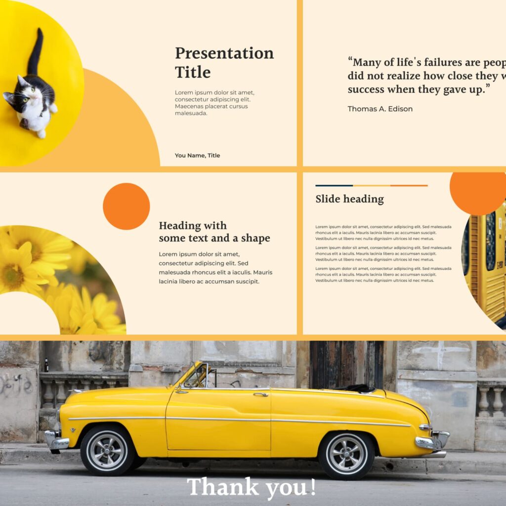 Free Yellow Pastel Powerpoint Background – MasterBundles