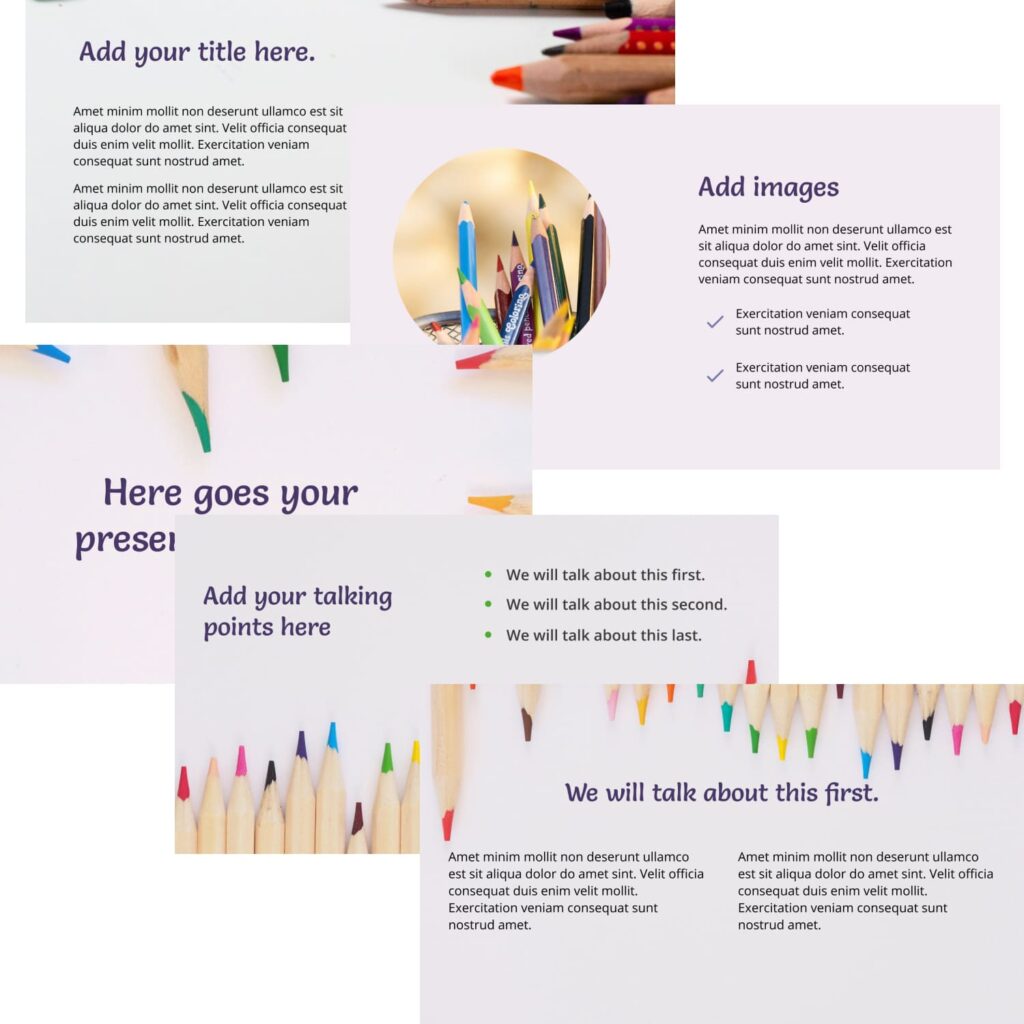 School Classroom Powerpoint Background – MasterBundles