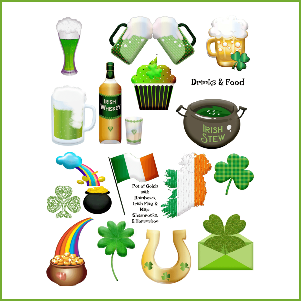 St Patrick's Day Clip Art – MasterBundles