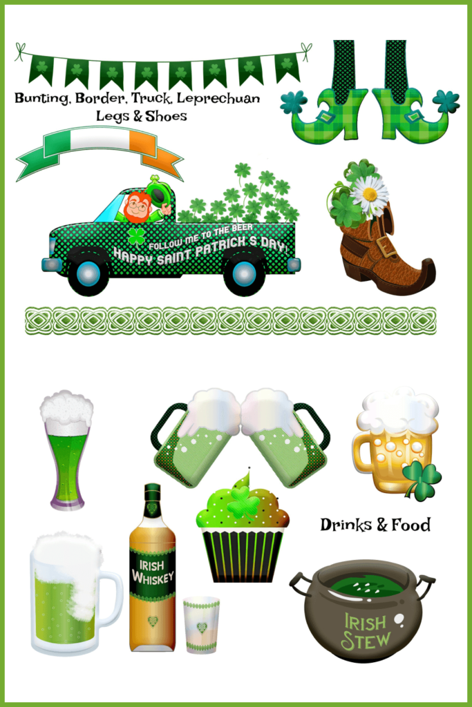 St Patrick's Day Clip Art – MasterBundles