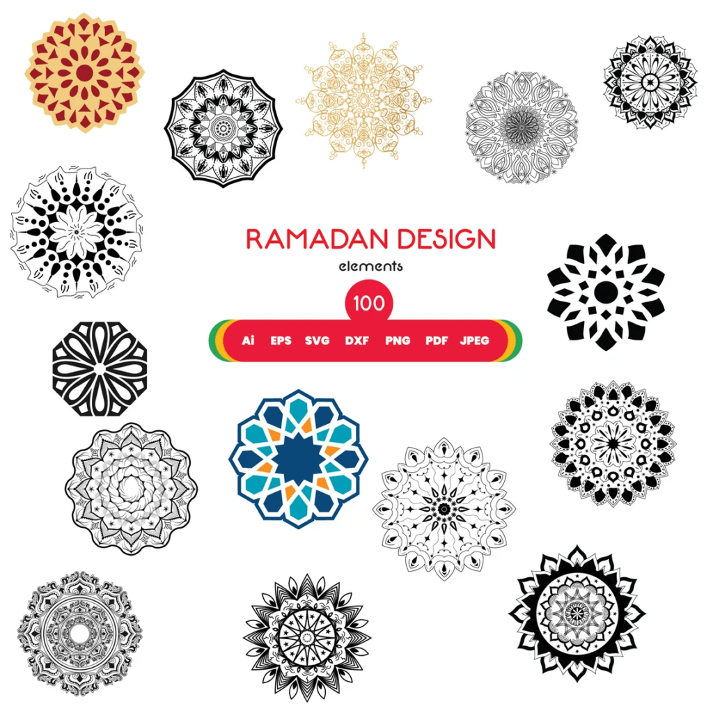 Ramadan SVG Bundle, Ramadan Illustration – MasterBundles
