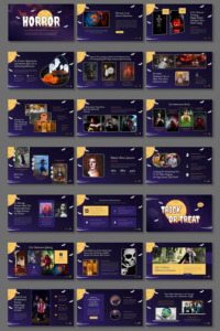 Horror GoogleSlides Presentation – MasterBundles