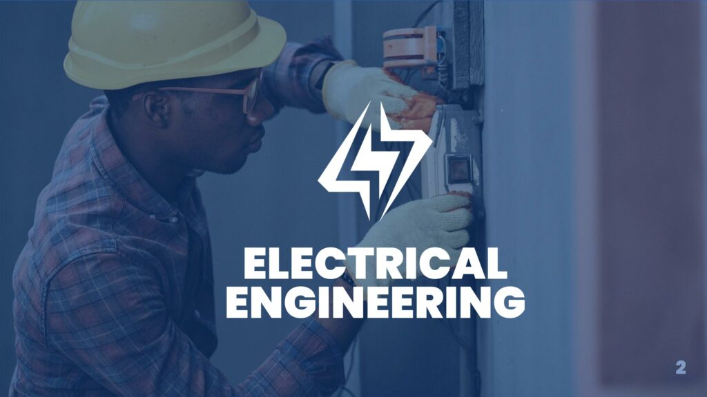 Electrical Engineering Google Slides Theme | Master Bundles