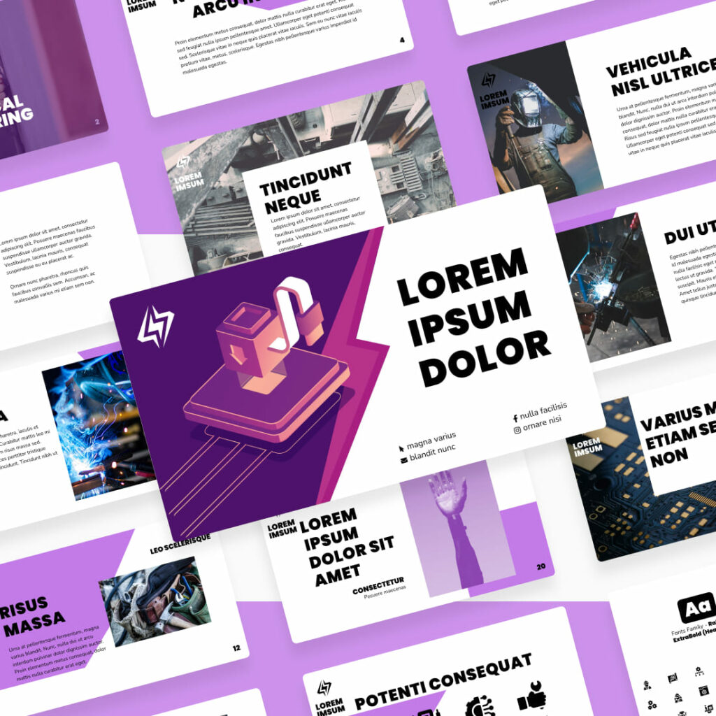 Electrical Engineering Google Slides Theme – MasterBundles