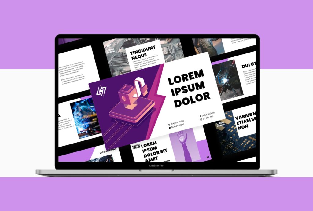 Electrical Engineering Powerpoint Template – MasterBundles