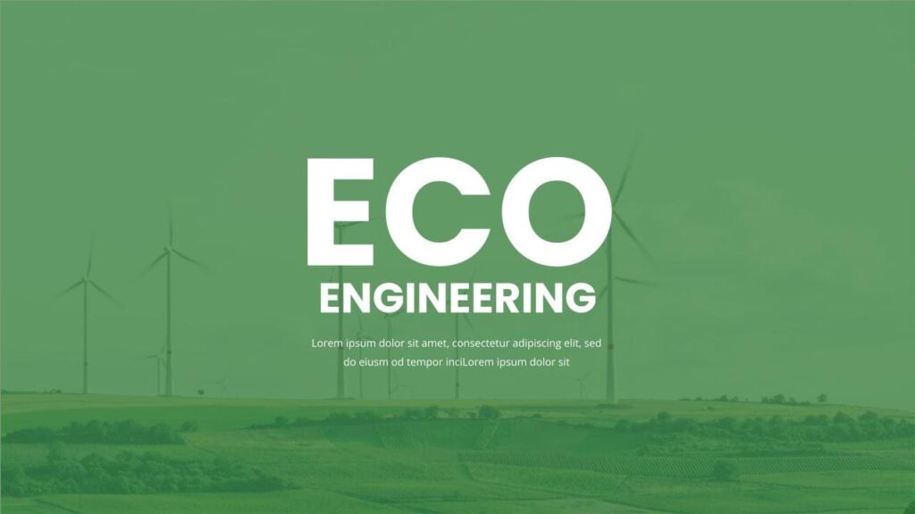 Environmental Engineering Presentation Template – MasterBundles