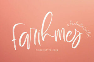 Fahrimes Modern Light Script Font – MasterBundles