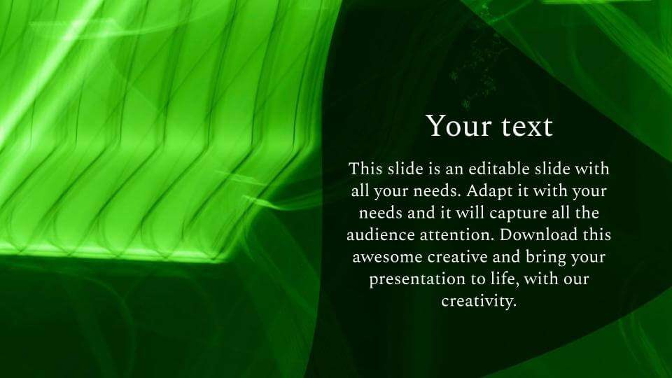 Free Abstract Green Powerpoint Background | Master Bundles