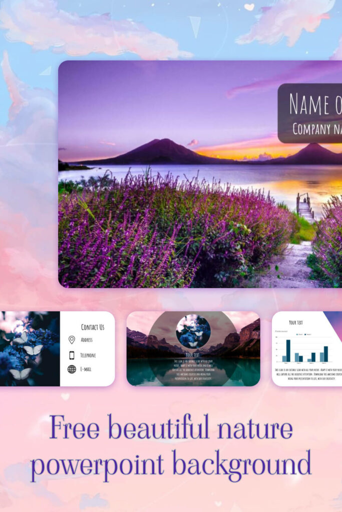 Free Beautiful Nature Powerpoint Background – MasterBundles