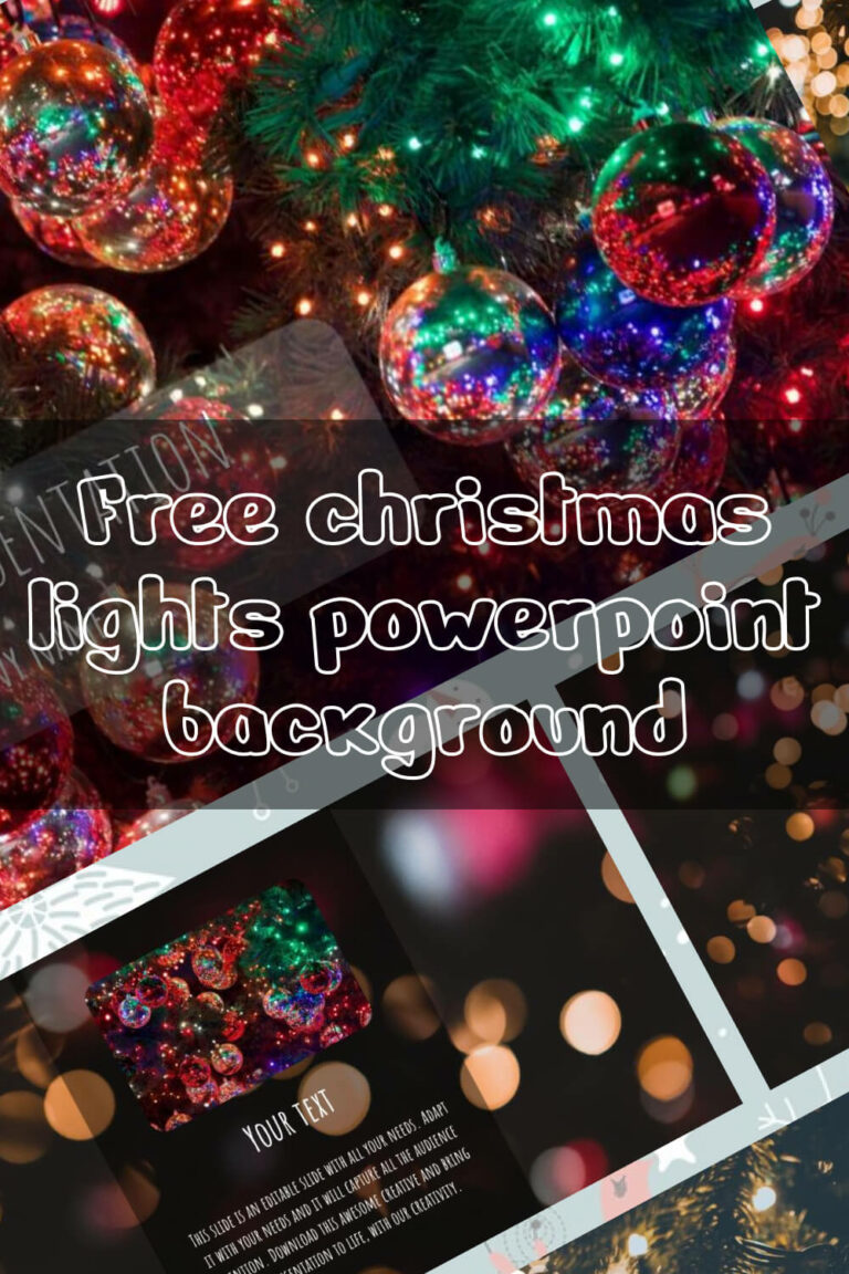 Free Christmas Lights Powerpoint Background – MasterBundles