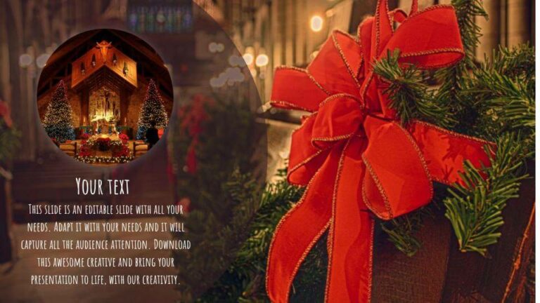 Free Church Christmas Powerpoint Backgrounds | Master Bundles