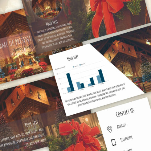 Free Church Christmas Powerpoint Backgrounds – MasterBundles