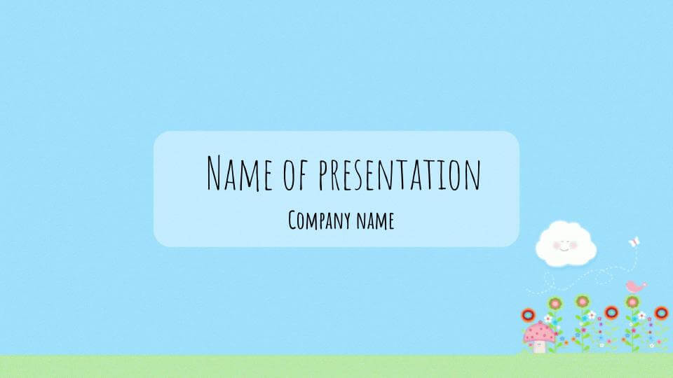 Free Cute Powerpoint Background – MasterBundles