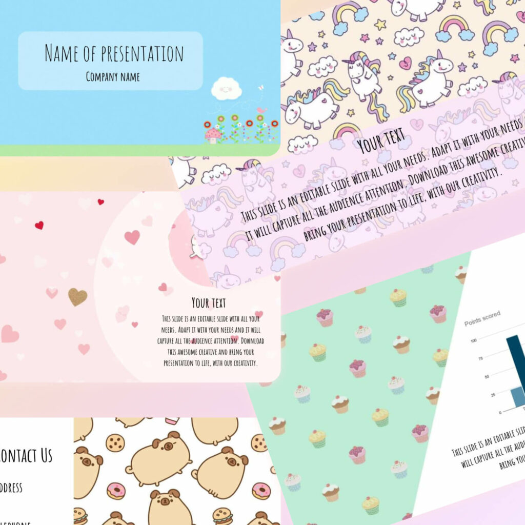 Free Cute Powerpoint Background – MasterBundles