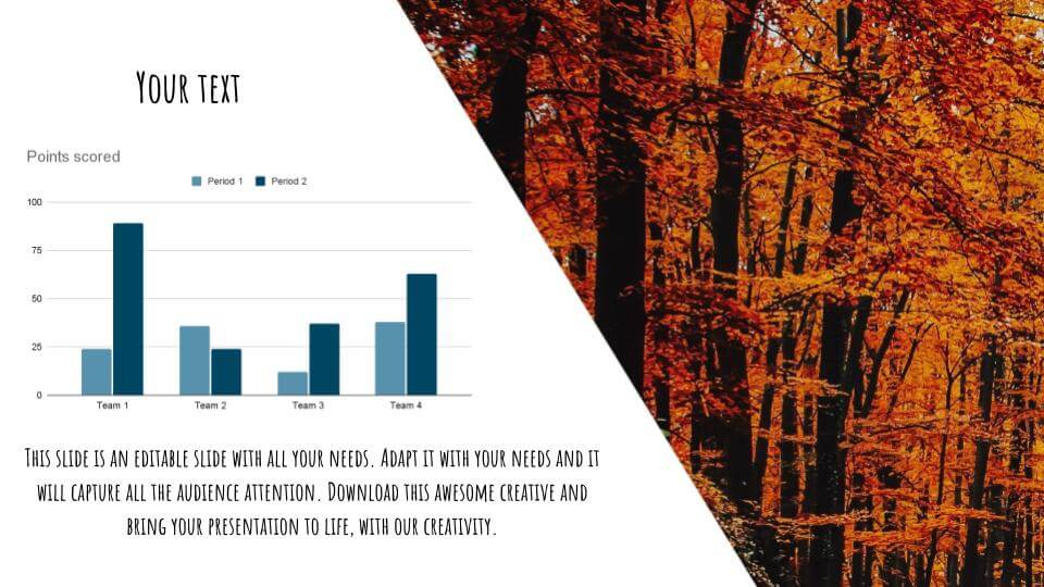 Free Fall Autumn Worship Powerpoint Background | Master Bundles