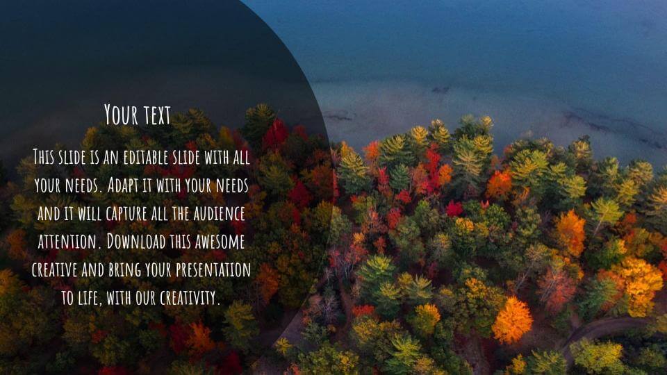 Free Fall Background For Powerpoint | Master Bundles