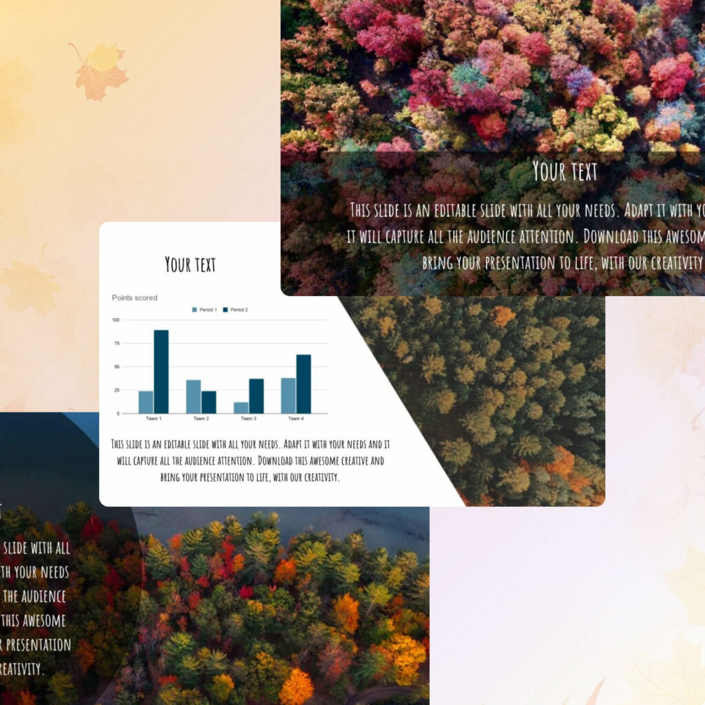 Free Fall Background For Powerpoint – MasterBundles