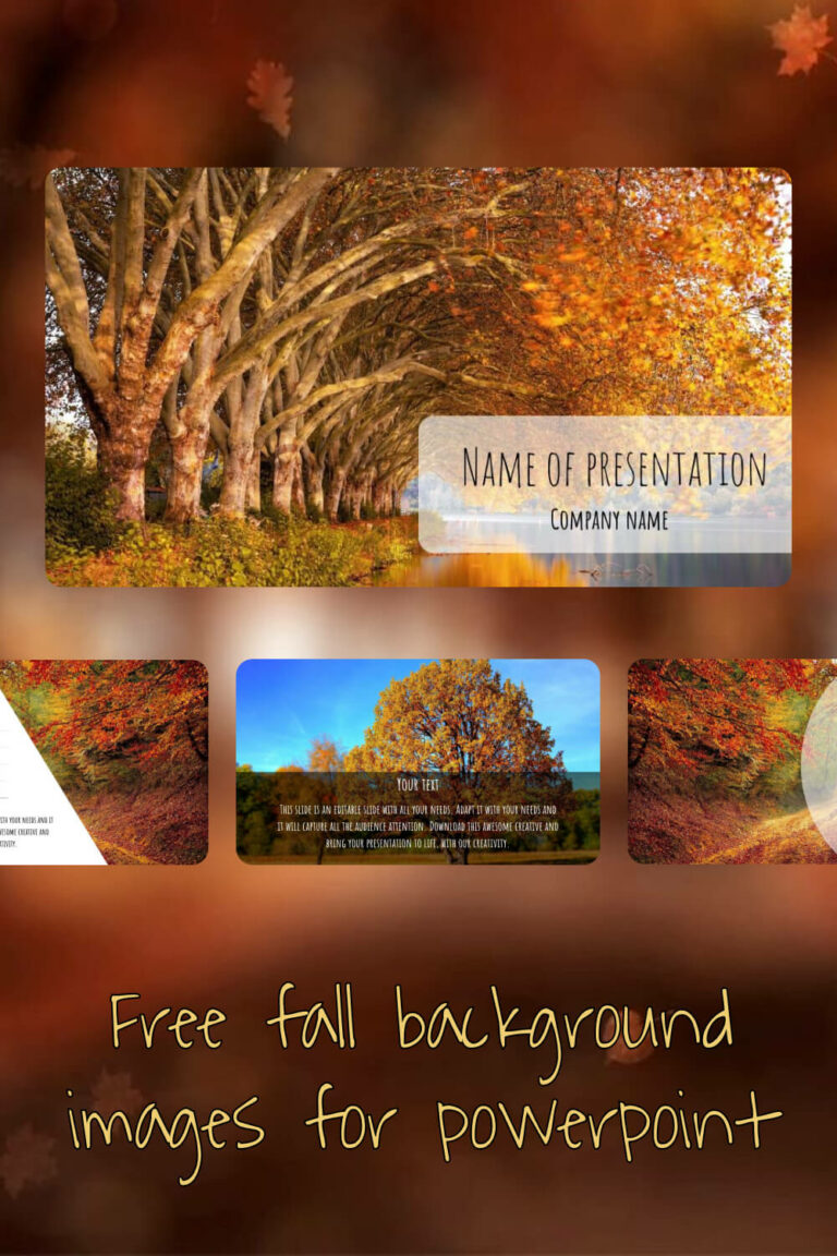Free Fall Background Images For Powerpoint – MasterBundles