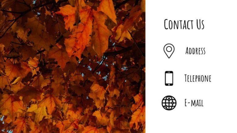 Free Fall Leaves Background Powerpoint | Master Bundles