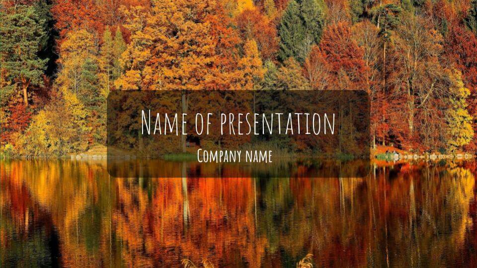 Free Fall Powerpoint Background – MasterBundles