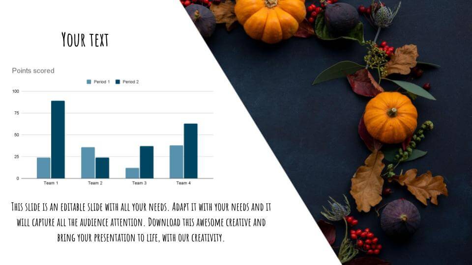 Free Fall Thanksgiving Powerpoint Background | Master Bundles