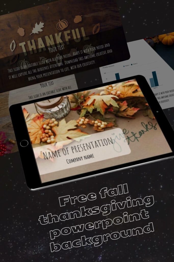 Free Fall Thanksgiving Powerpoint Background – MasterBundles