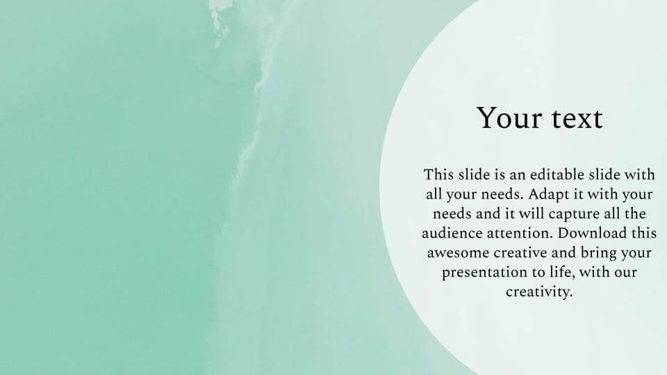 Free Mint Green Powerpoint Background | Master Bundles