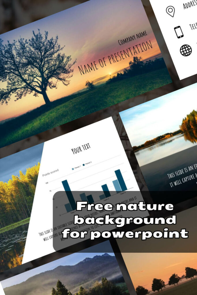 Free Nature Background For Powerpoint – MasterBundles