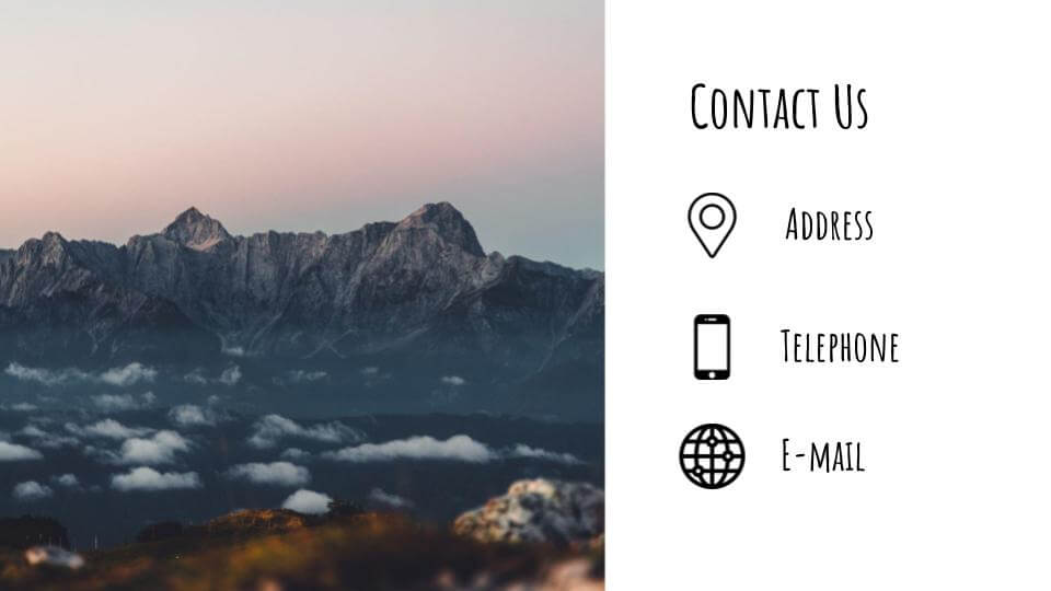 Free Nature Mountain Powerpoint Background | Master Bundles