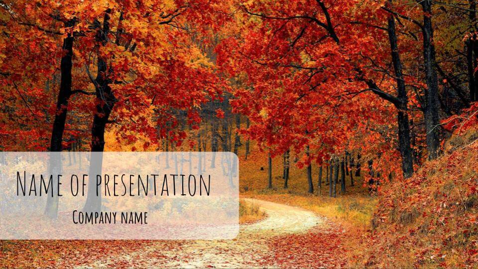Free Powerpoint Background Fall – MasterBundles