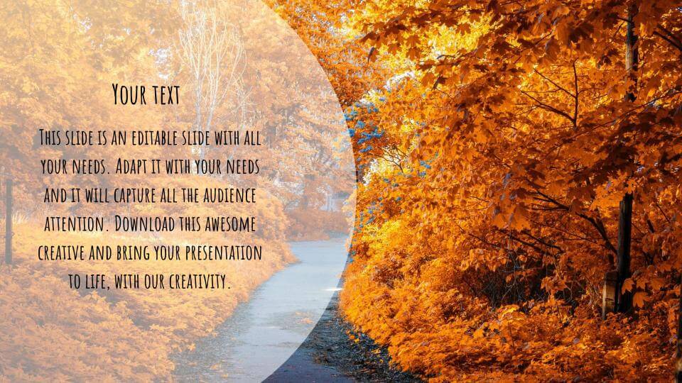 Free Powerpoint Background Fall | Master Bundles