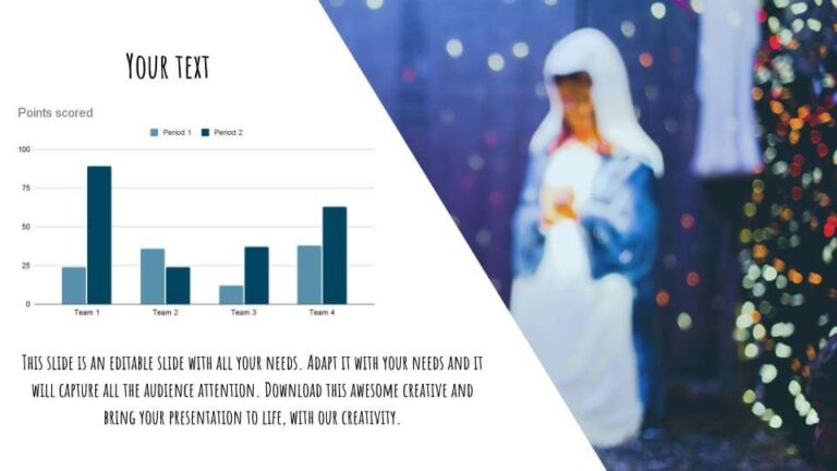 Free Religious Christmas Powerpoint Background | Master Bundles