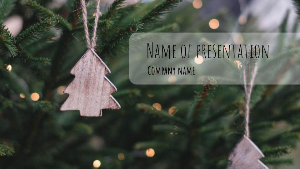 Free Simple Christmas Powerpoint Backgrounds – MasterBundles