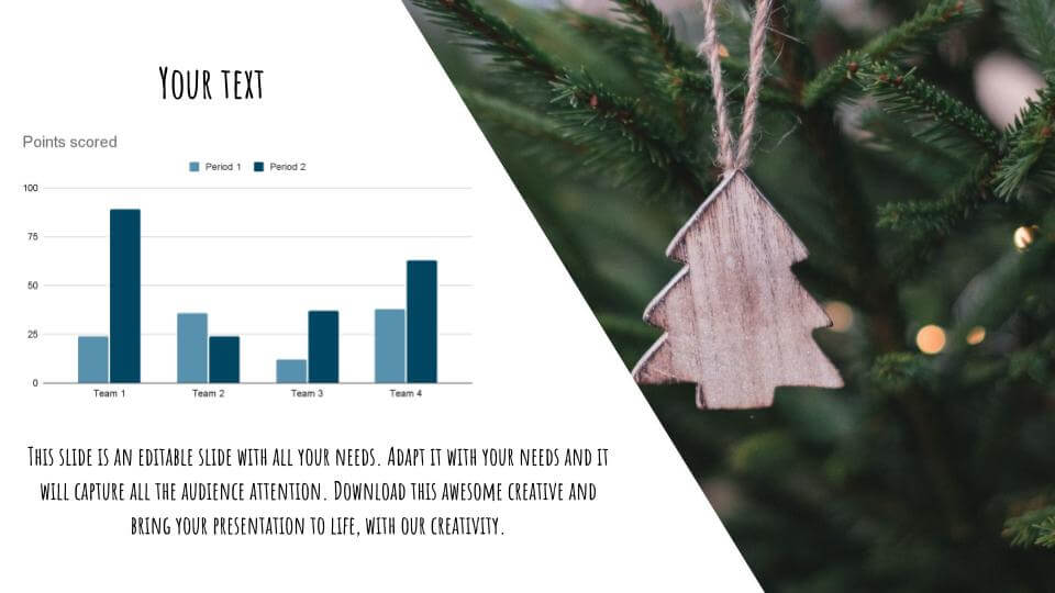 Free Simple Christmas Powerpoint Backgrounds | Master Bundles