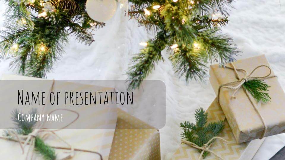 Free White Christmas Powerpoint Backgrounds – MasterBundles