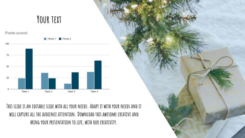 Free White Christmas Powerpoint Backgrounds | Master Bundles