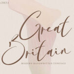 Great Britain Stylish Script Font – MasterBundles