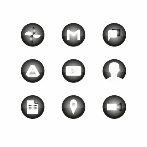 Free Grey App Icons – MasterBundles