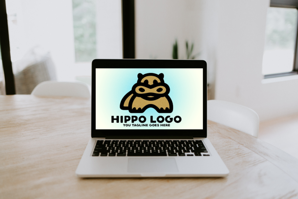 Cool Hippo Logo Template – MasterBundles