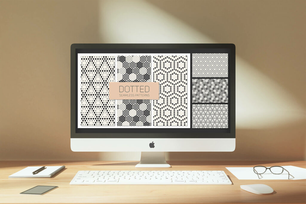 Dotted Seamless Patterns. Set 5 | Master Bundles