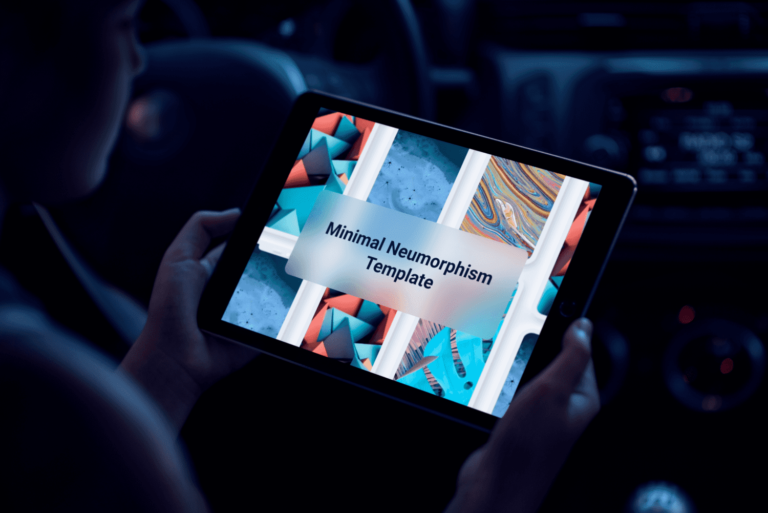 Minimal Neumorphism Template – MasterBundles