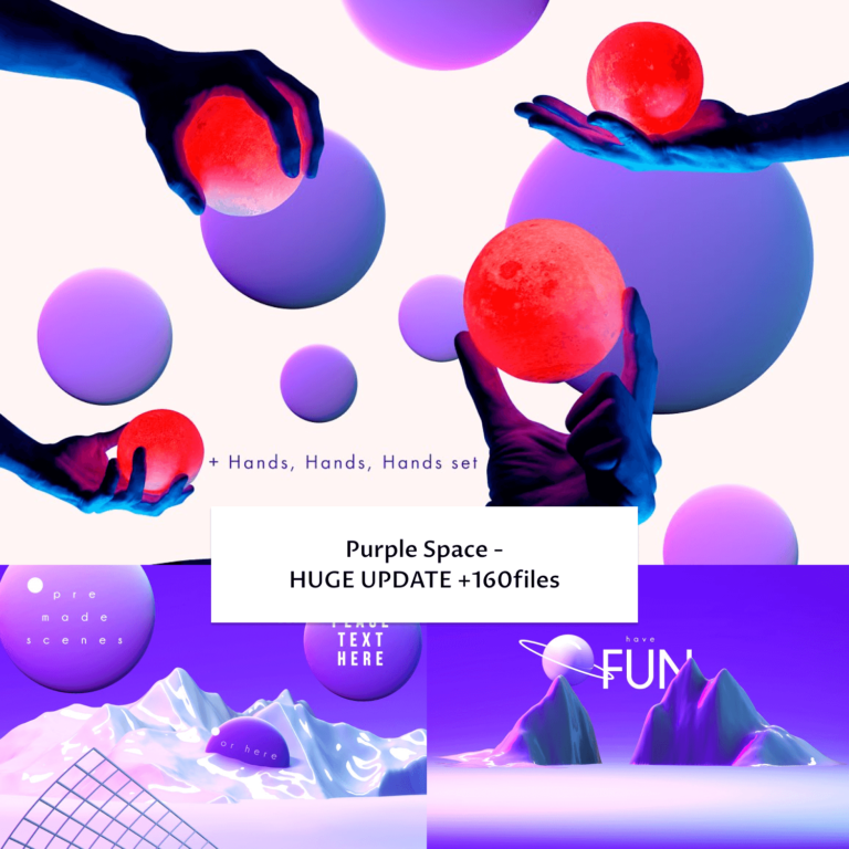 Purple Space - HUGE UPDATE + 160 Files – MasterBundles