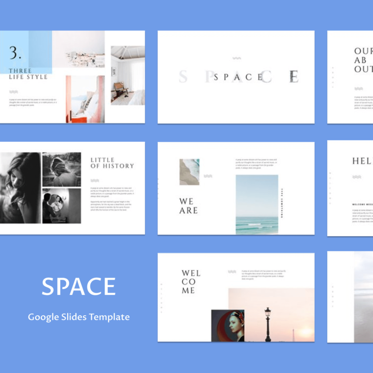SPACE Google Slides Template – MasterBundles