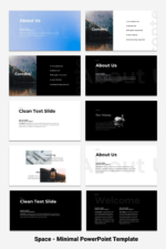 Space - Minimal PowerPoint Template | Master Bundles